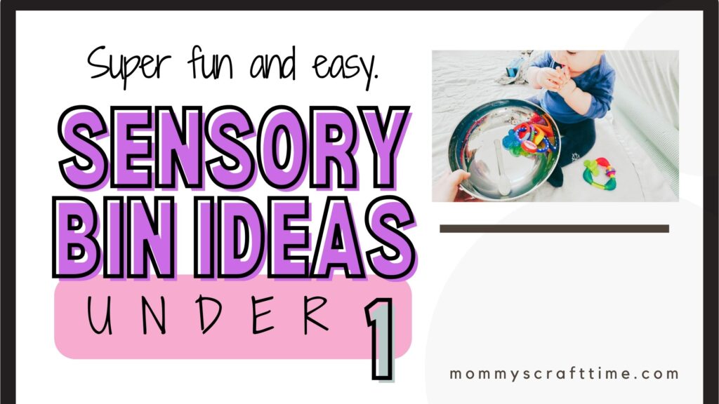 10 Easy Sensory Bin Ideas For 1 Year Olds