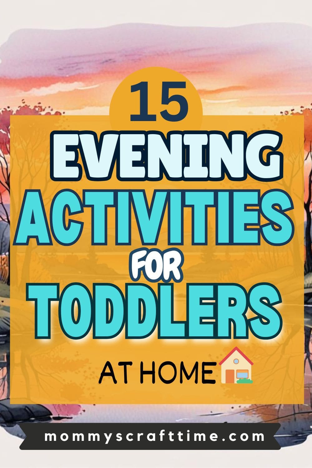 15 Easy & Calming Evening Activities For Toddlers At Home - Mommys ...