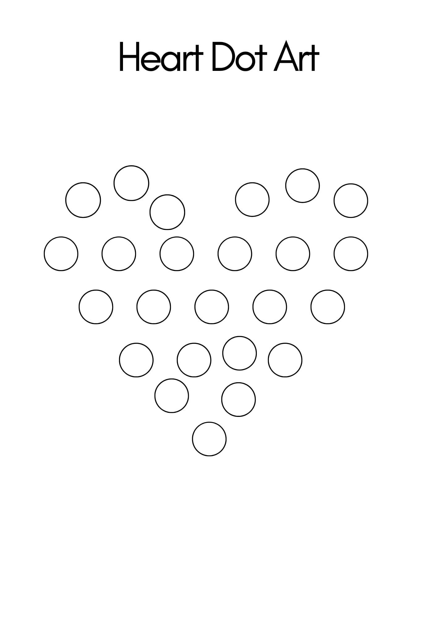 11 Free Printable Heart Shape Worksheets For Toddlers