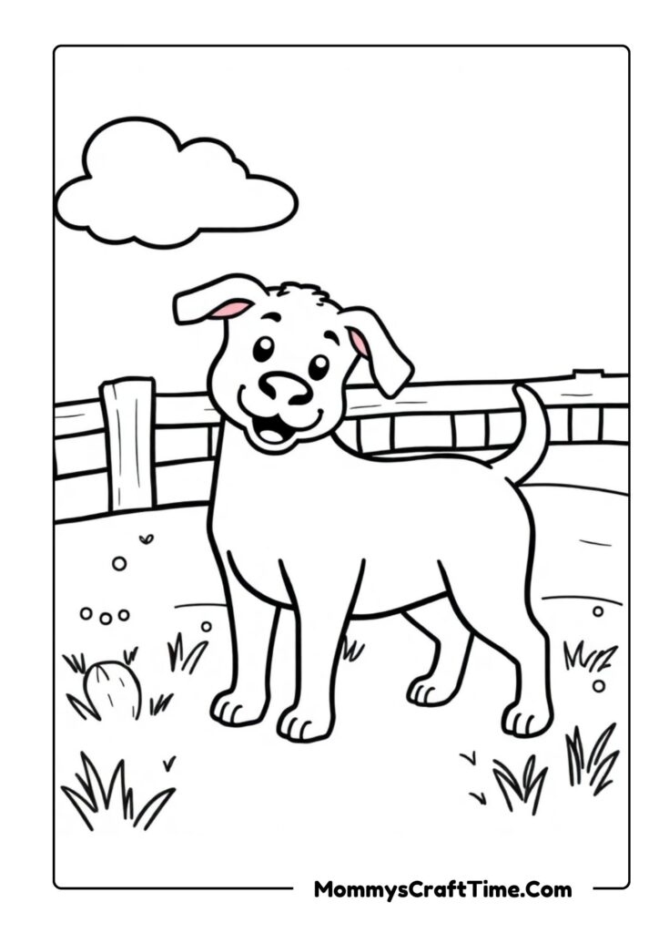 32 Free Farm Animal Coloring Pages For Toddlers - Mommys Craft Time