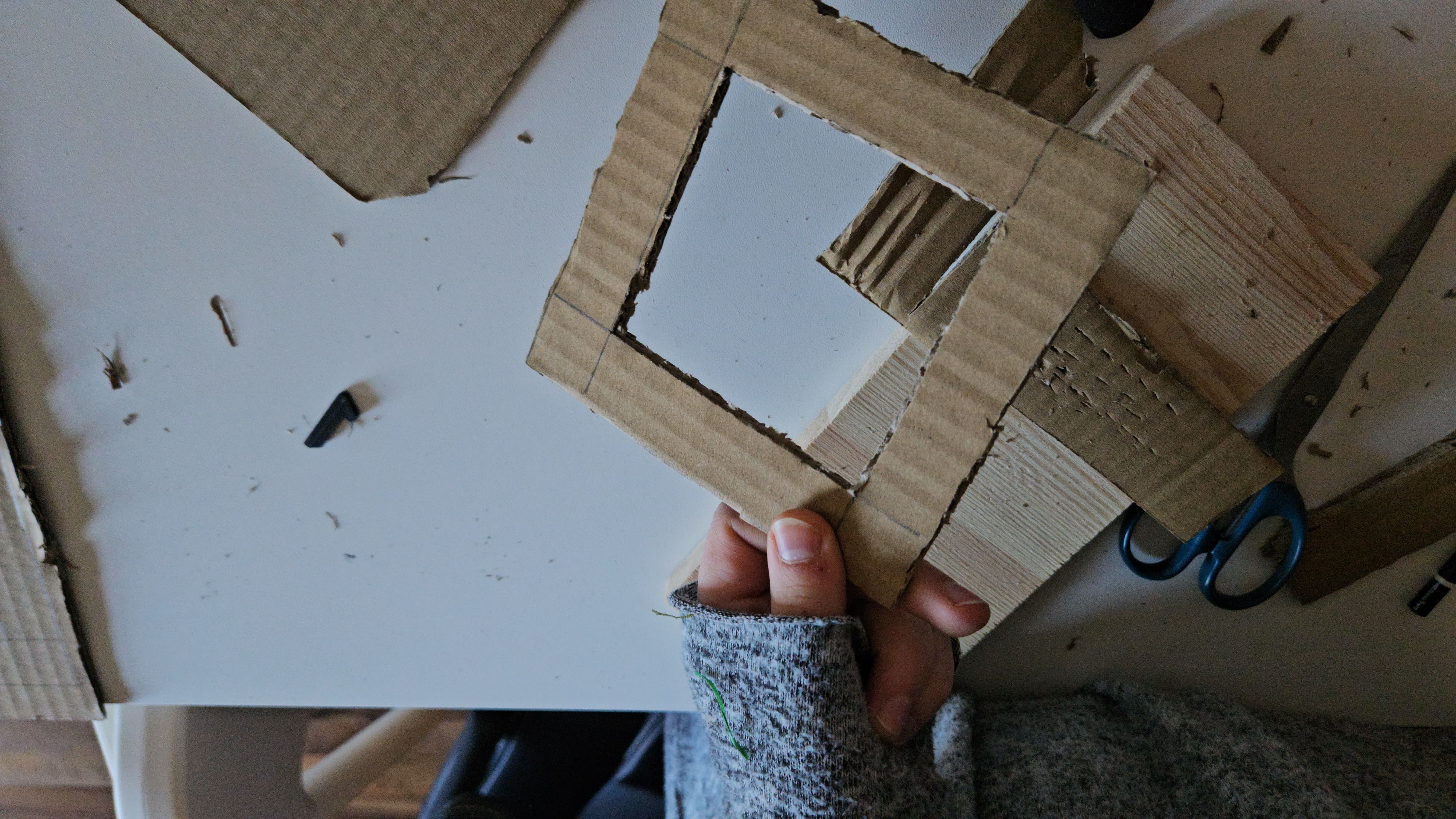 DIY Cardboard Tape Craft – A Quick And Fun Outdoor Activity